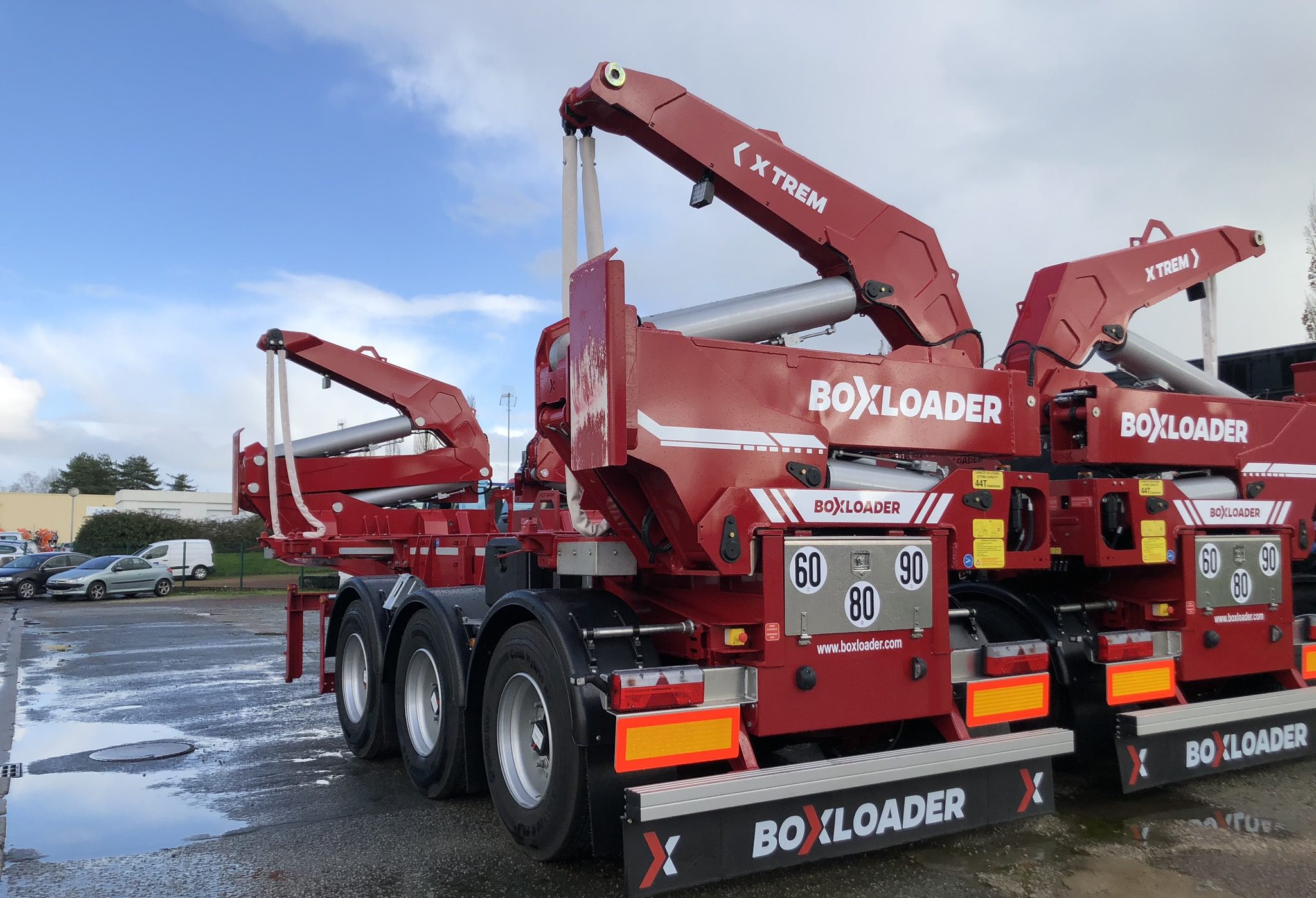 3 générations Parcel Force en visite chez Boxloader - BoxLoader